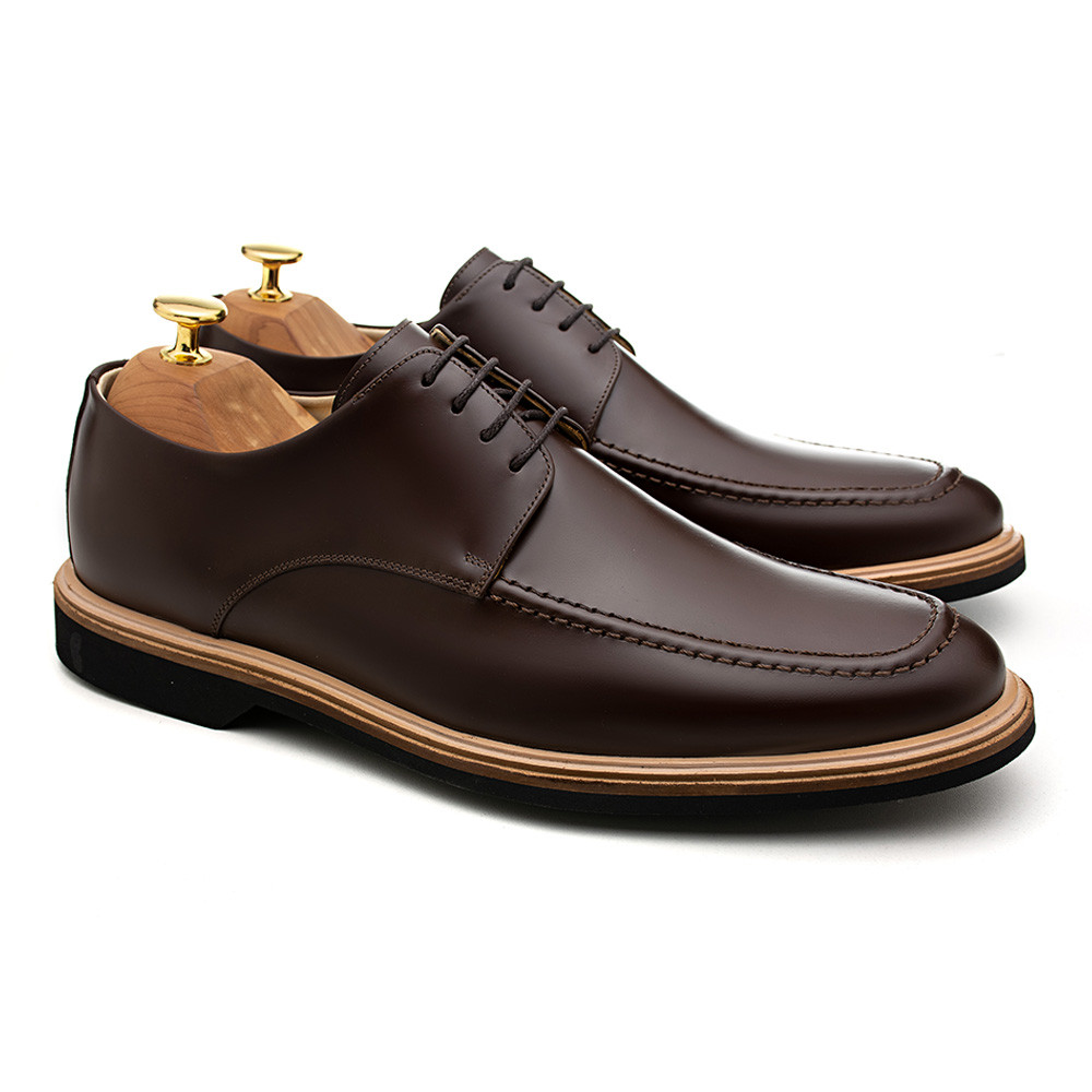 SAPATO MASCULINO DERBY MINHO CAFÉ | Adolfo Turrion