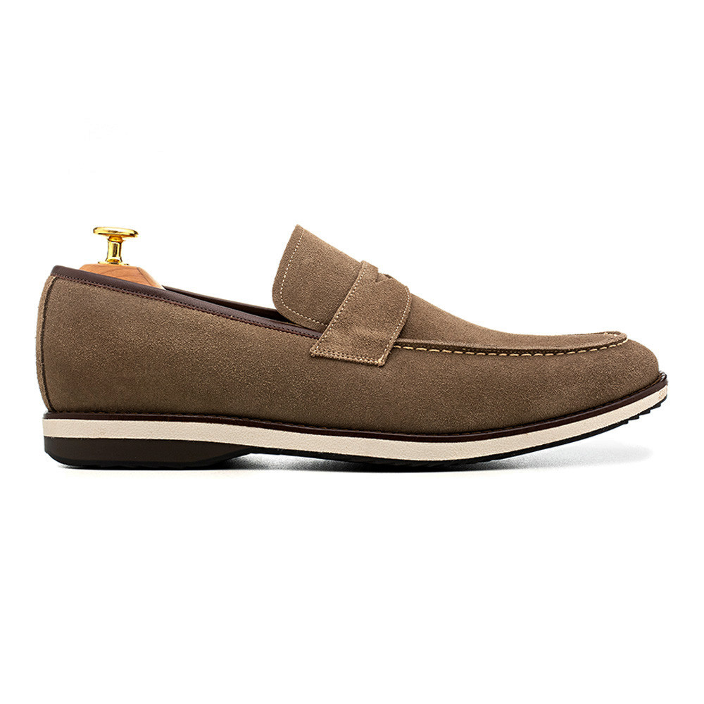 SAPATO CASUAL LOAFER TURRE CAMURÇA OLIVA | Adolfo Turrion