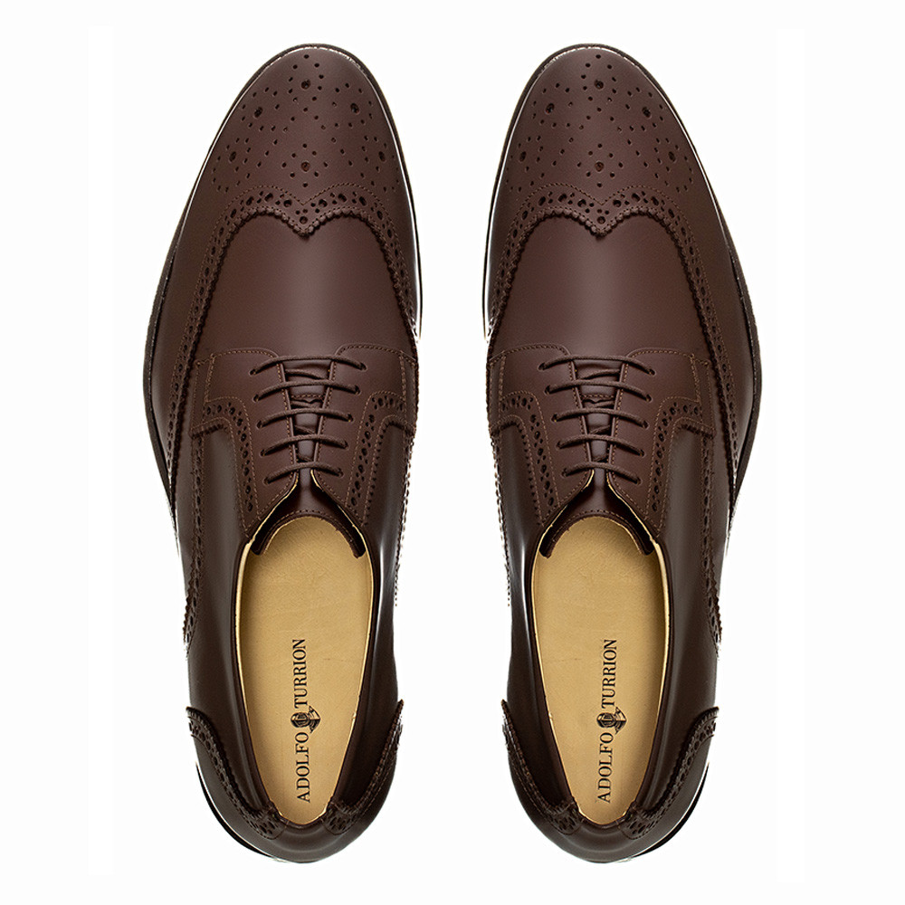 SAPATO SOCIAL DERBY BROGUE BARCEO CAFÉ | Adolfo Turrion