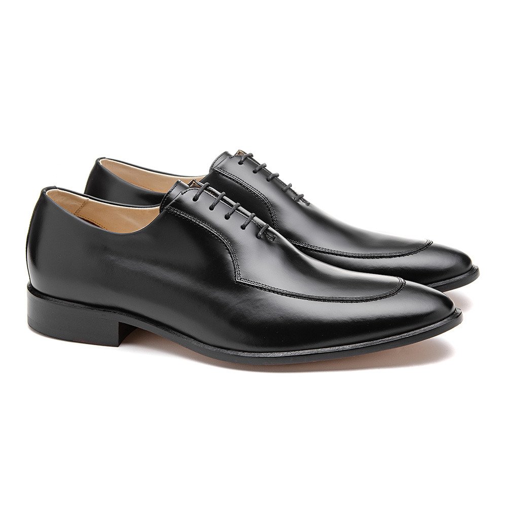SAPATO SOCIAL MASCULINO OXFORD TEO PRETO | Adolfo Turrion